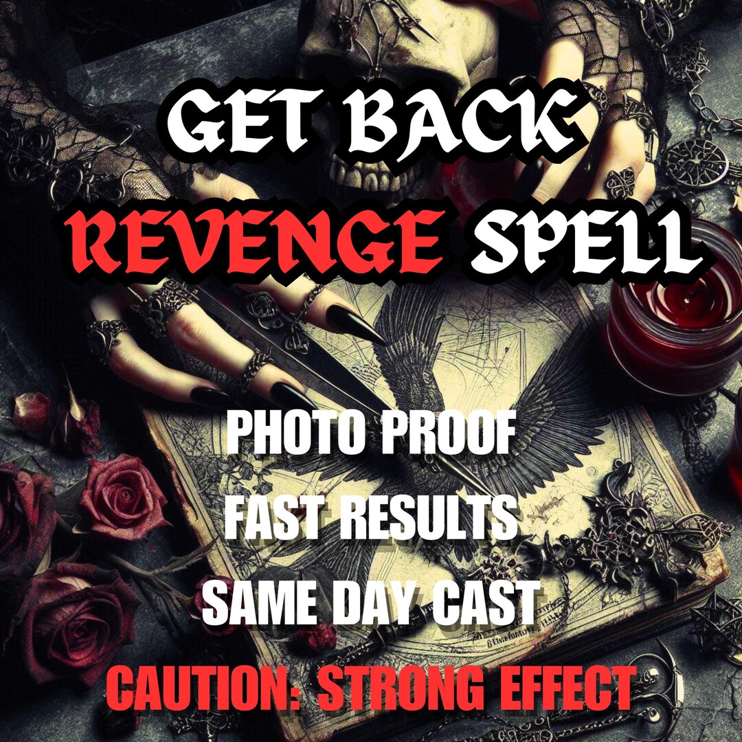 Ultimate Revenge & Justice Spell | Powerful Dark Magic Ritual | Custom ...