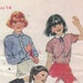 1940s Vintage Sewing Pattern Simplicity 2199 Childs One Piece - Etsy