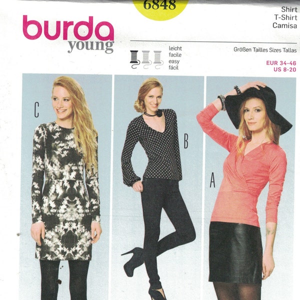 Surplice Top Sewing Pattern - Etsy