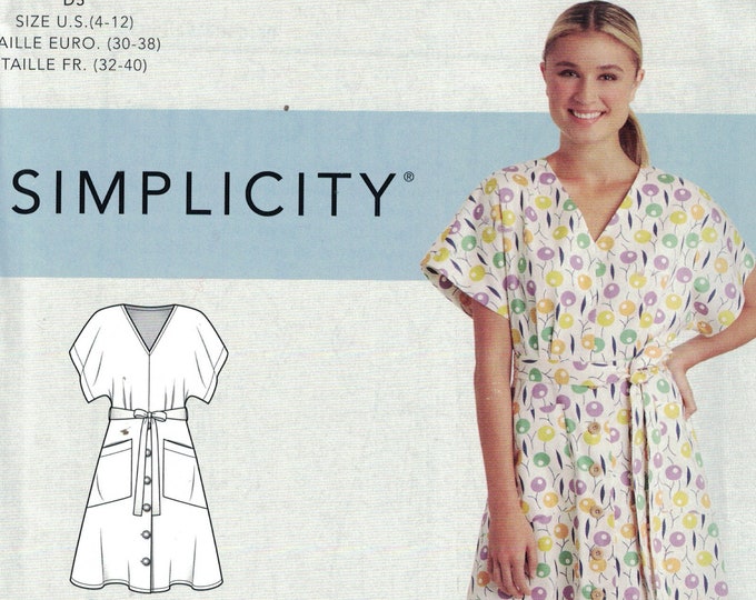 Misses Sewing Pattern Simplicity S9103 9103 R10502 Misses Button Front ...