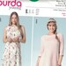 Misses Sewing Pattern Burda 6790 Misses Tunic and Dress Plus Size 16-28 ...