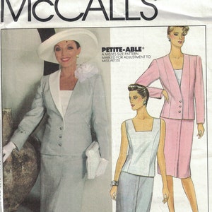 1980s Vintage Sewing Pattern Mccalls 9483 Nolan Millers Dynasty Three ...