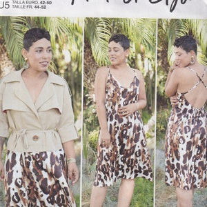 Misses Sewing Pattern Simplicity 8890 S8890 Mimi G Slip Dress With ...