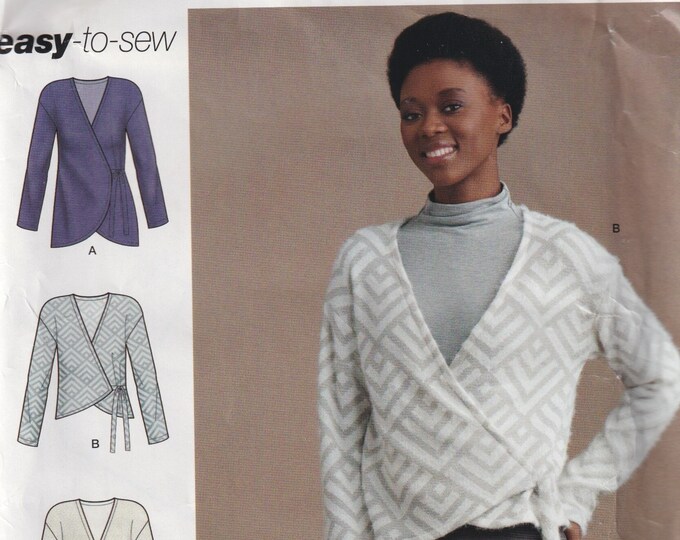 Misses Sewing Pattern See and Sew B6505 6505 Pullover Stretch Knit ...