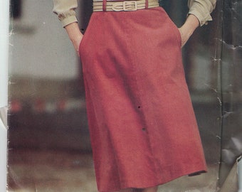 1980s Vintage Sewing Pattern Simplicity 8386 Misses Easy Pullover Tunic ...