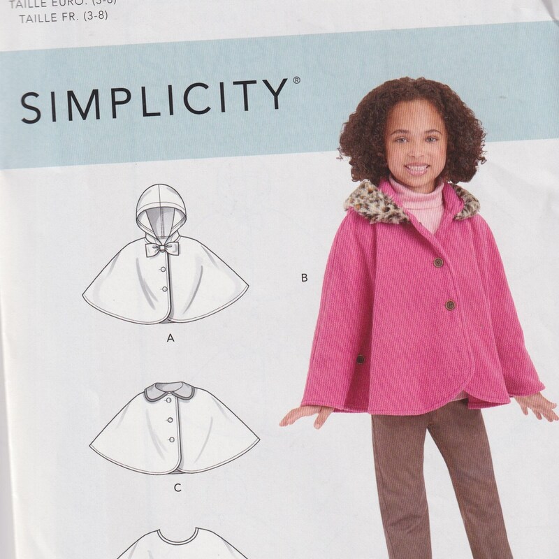 Girls Fleece Cape - Etsy