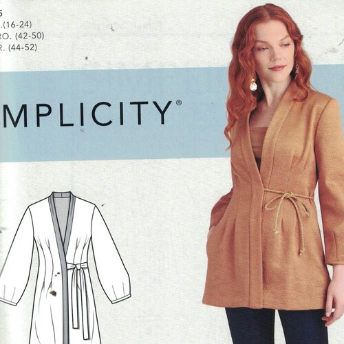Uncut Simplicity Sewing Pattern 10426 9059 Asymmetric - Etsy