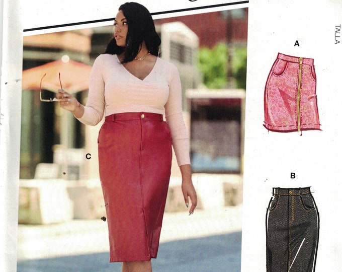 Misses Sewing Pattern Mccalls M8149 8149 R10911 Slim Pencil Skirt ...