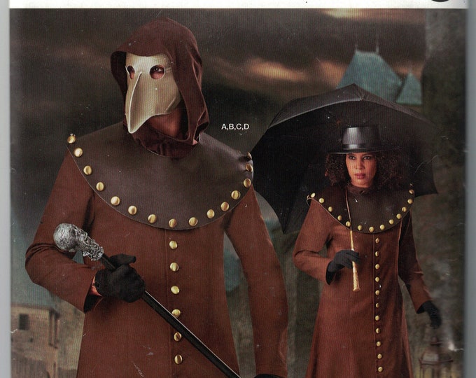 Adults Costume Sewing Pattern Simplicity S9253 9253 R10999 Plague ...