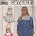1970s Vintage Sewing Pattern Simplicity 7507 Girls Bathing Suit Bikini ...