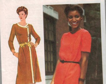 1980s Vintage Sewing Pattern Simplicity 8386 Misses Easy - Etsy