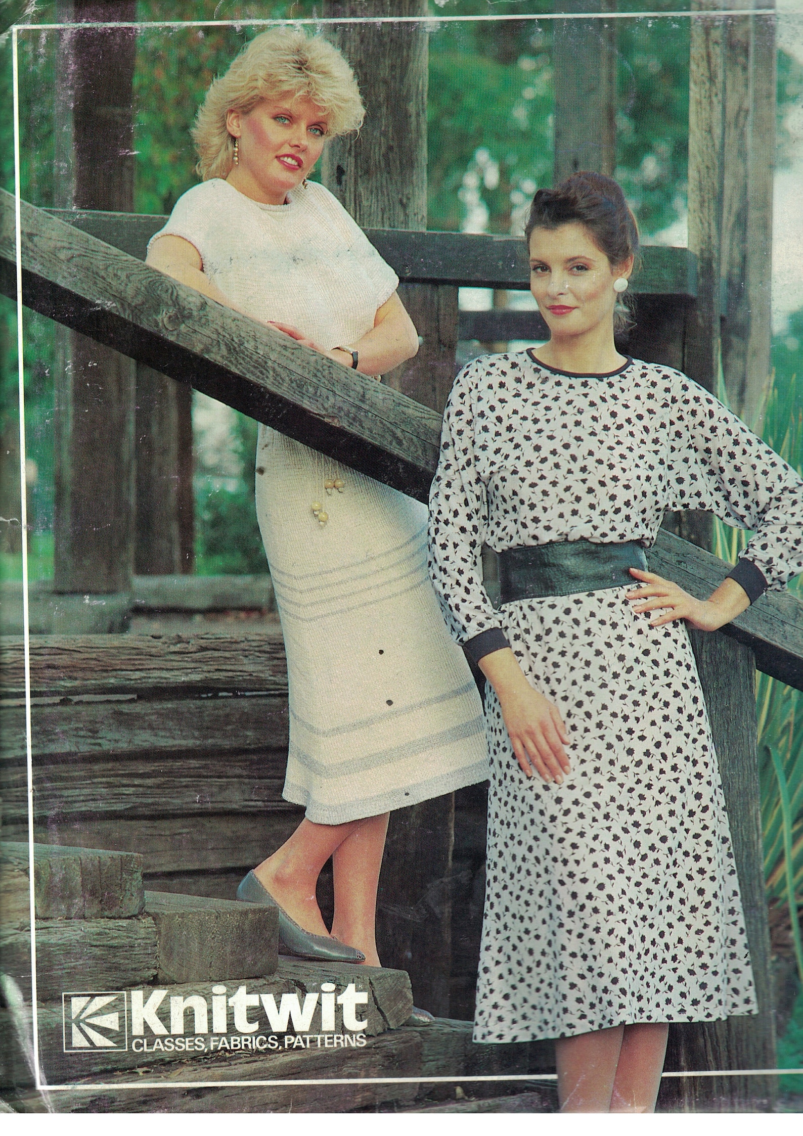 1980s Vintage Sewing Pattern Knitwit Pattern 4300 Misses - Etsy