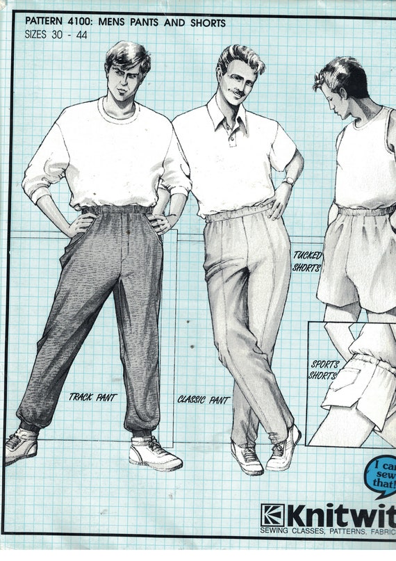 1980s Vintage Sewing Pattern Knitwit Pattern 3500 Mens Misses - Etsy