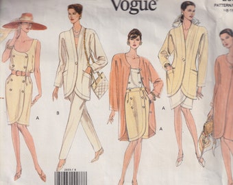 Vintage 1990s Sewing Pattern Vogue 1454 Emanuel Ungaro Paris Original ...