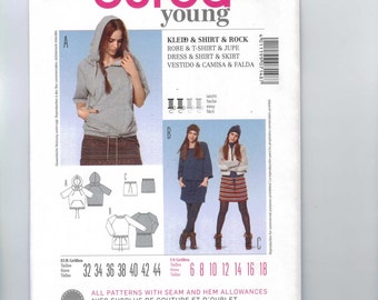 Misses Sewing Pattern New Look 6289 Wide Leg Pants Shorts With Fabric ...