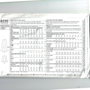 Misses Sewing Pattern Simplicity 8220 Flared Skirt in Three Lengths ...