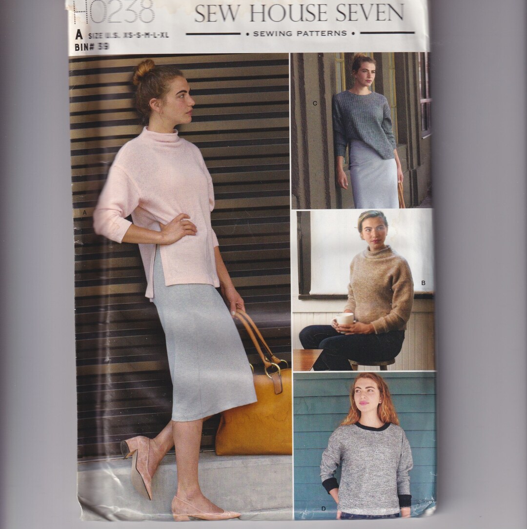 Misses Sewing Pattern Simplicity 8529 H0238 Sew House Seven Knit ...