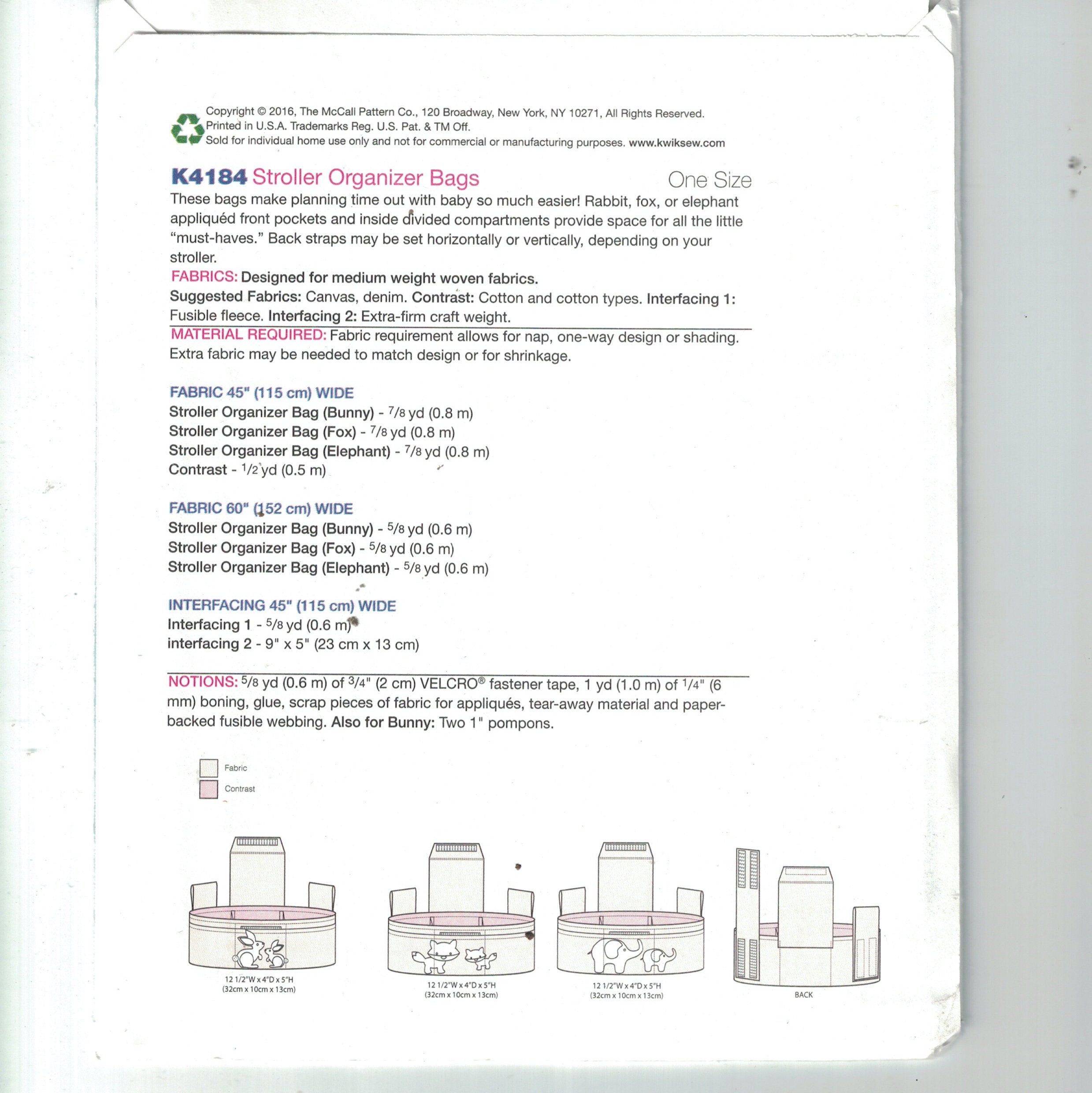 Craft Sewing Pattern Kwik Sew K4184 4184 Easy Baby Gift | Etsy