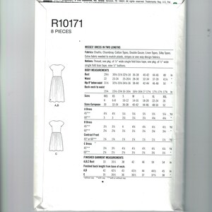 Misses Sewing Pattern Simplicity S8879 8879 R10171 the Origami Dress ...