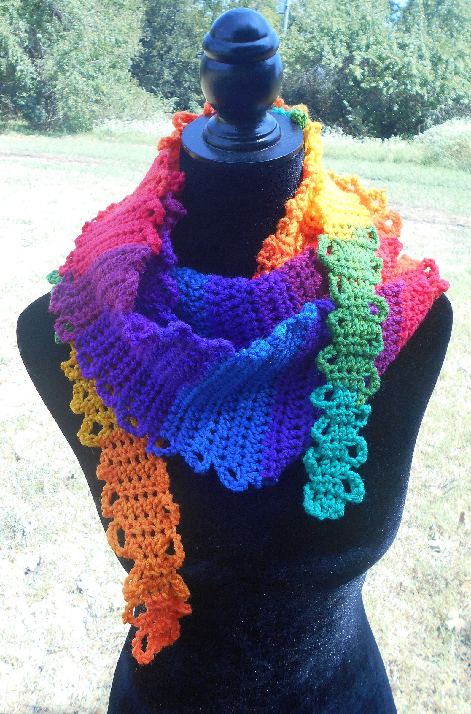 Stripey Scarf - Etsy