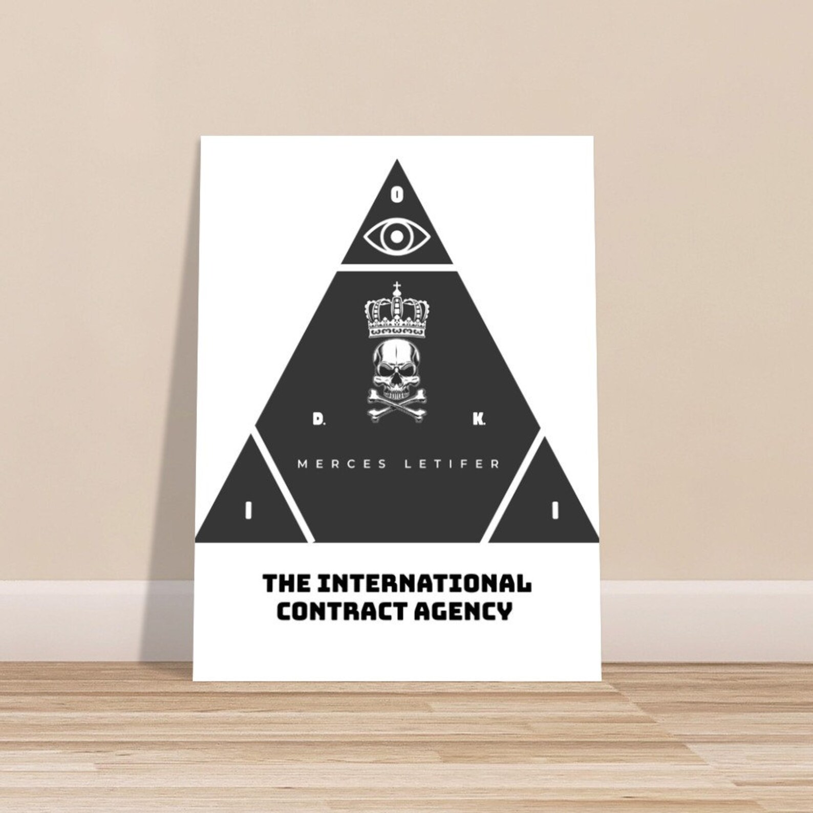 Hitman ICA Logo Matte Paper Poster 60x80 Cm / 24x32 - Etsy