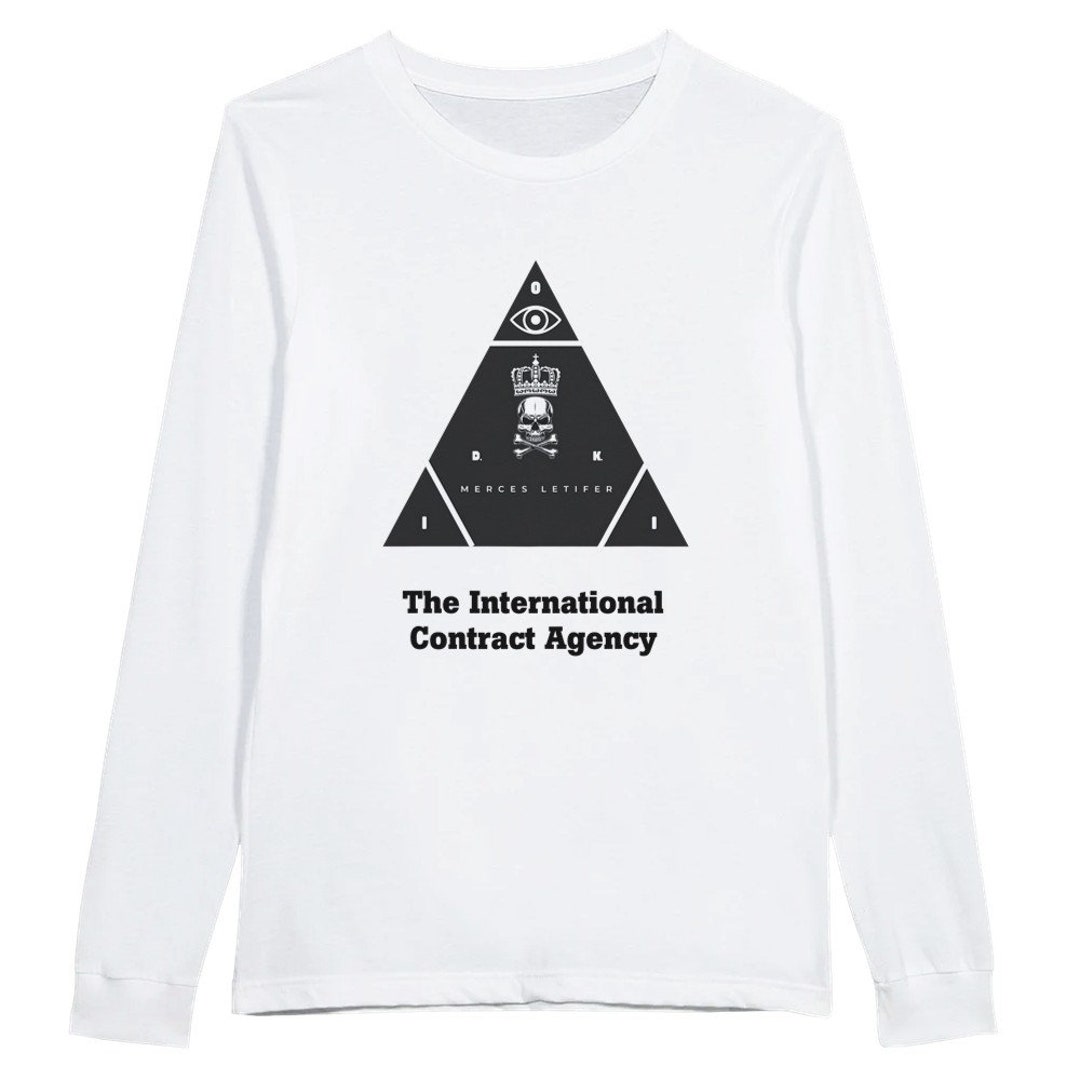 Hitman ICA Logo Premium Unisex Longsleeve T-shirt White - Etsy