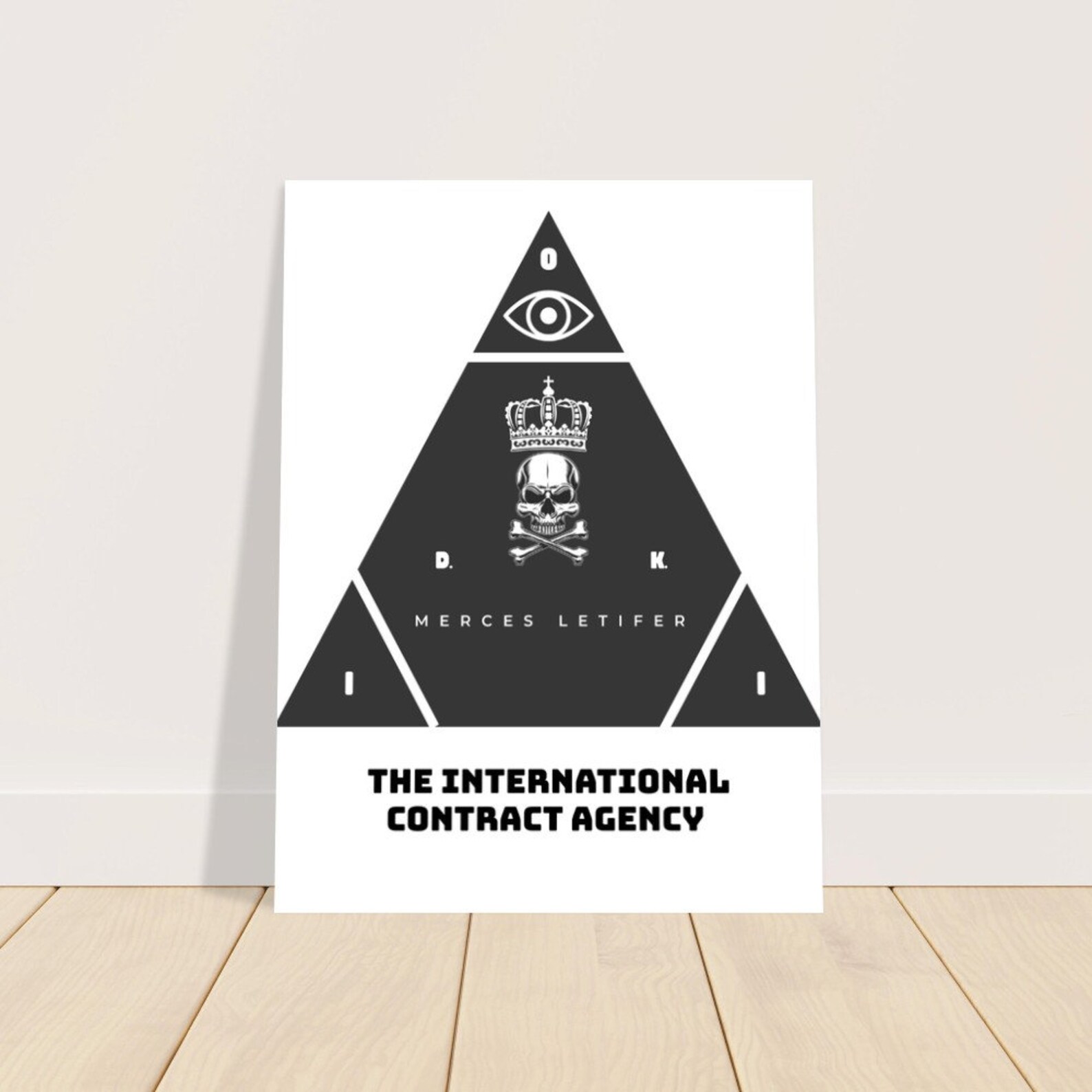 Hitman ICA Logo Matte Paper Poster 60x80 Cm / 24x32″ - Etsy