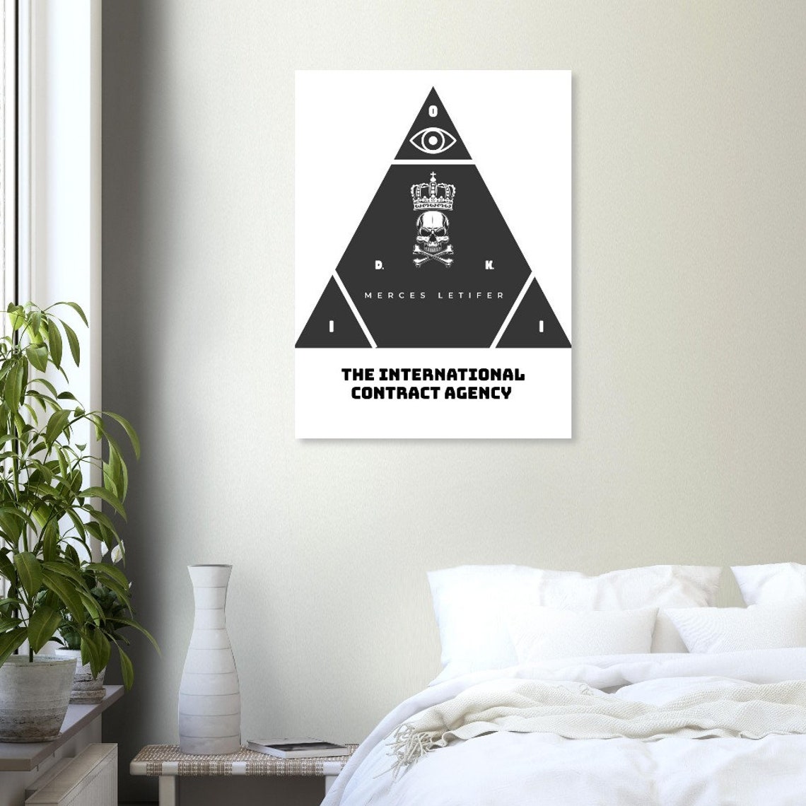 Hitman ICA Logo Matte Paper Poster 60x80 Cm / 24x32 - Etsy