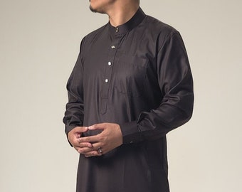 Grey Saudi Thobe - Etsy UK