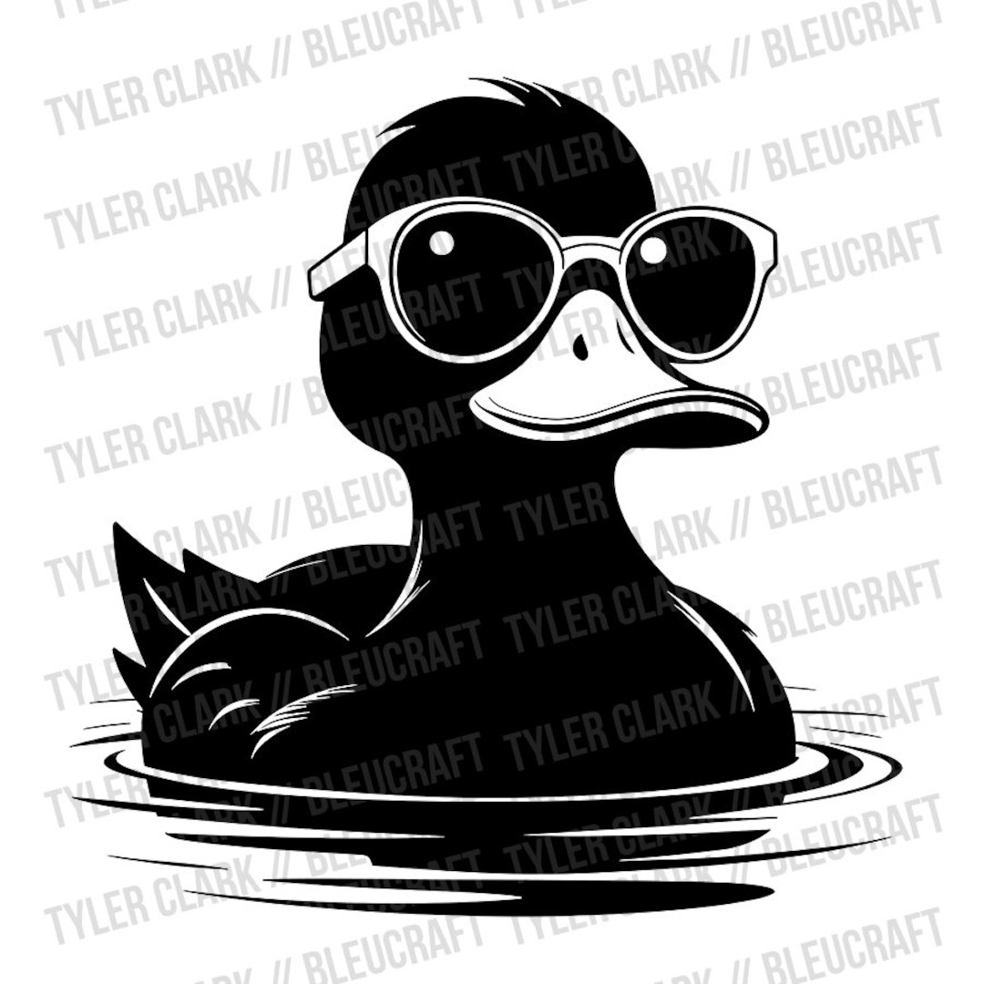Cool Duck SVG/PNG Combo for Crafts - Etsy