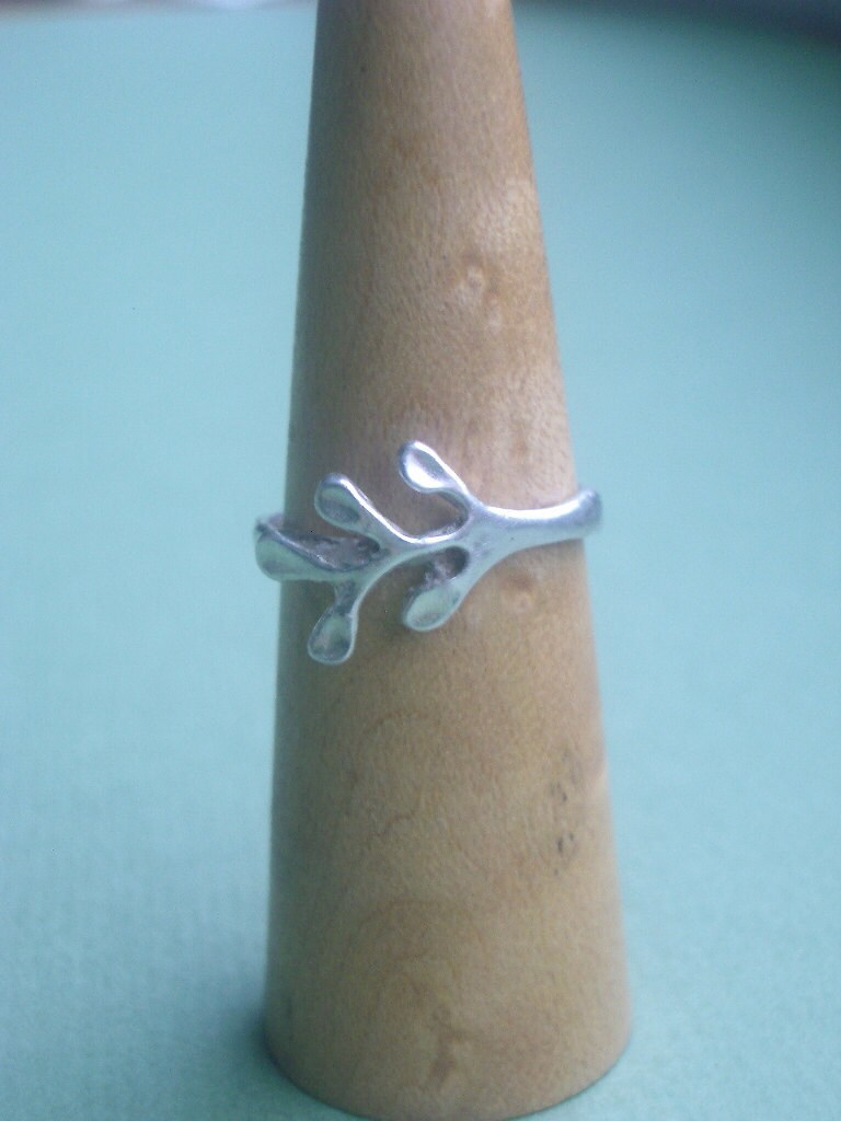 Lithuanian Rue Leaf Ruta Ring Some Sizes Ready to Ship | Etsy