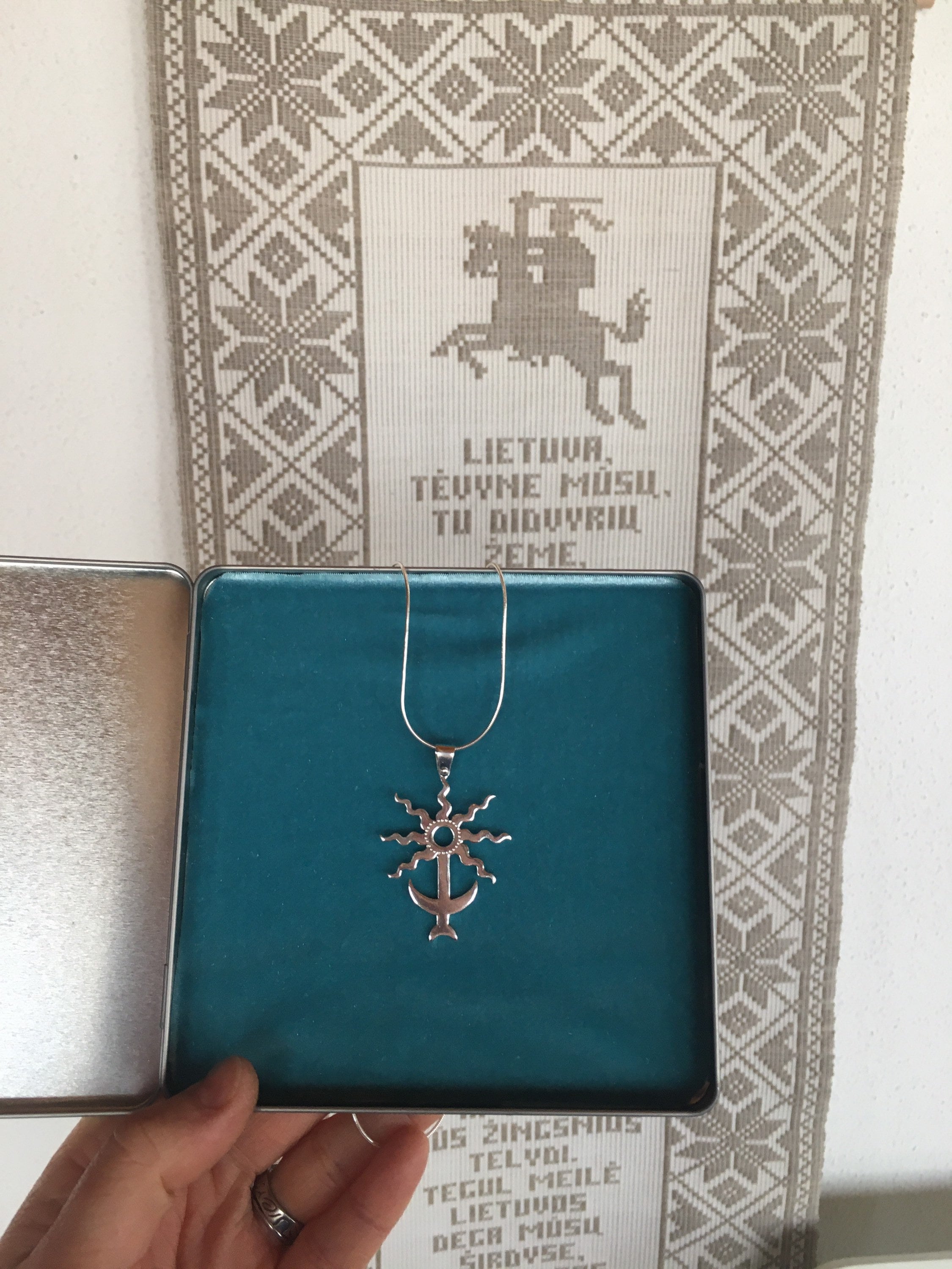 Lithuanian Baltic Sun Cross - Etsy