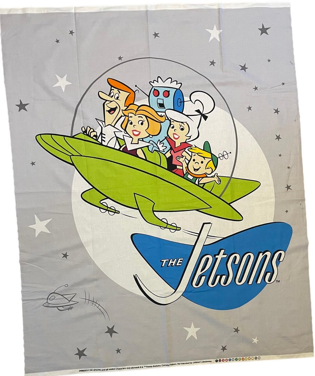 Hanna-barbera the Jetsons Panel Cotton George Jane Judy Elroy & Rosie ...