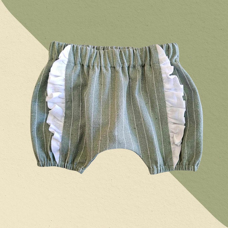 Top & Bloomers for Kids. PDF Sewing Pattern. Baby Shorts. From Newborn ...