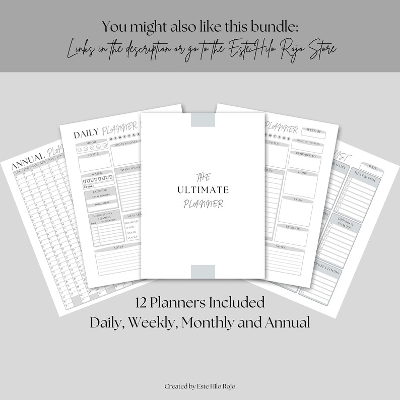 Habit Tracker Planner, Monthly Habit Tracker | Editable, Fillable PDF ...