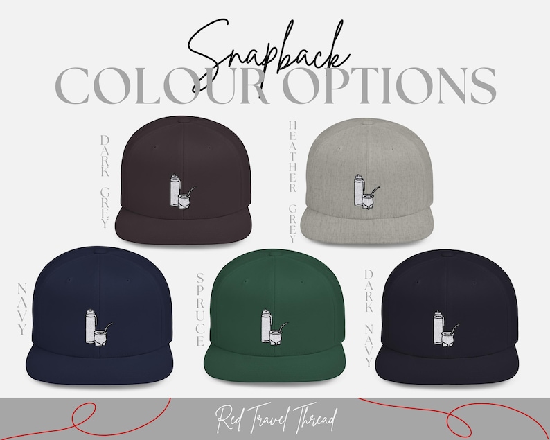 Argentina Mate Snapback Hat | Argentina Travel Gift | Mate Argentina ...