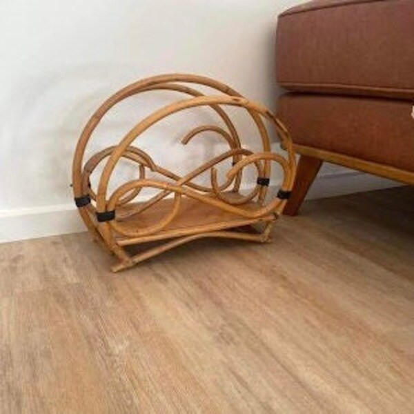 Cane Magazine Rack - Etsy