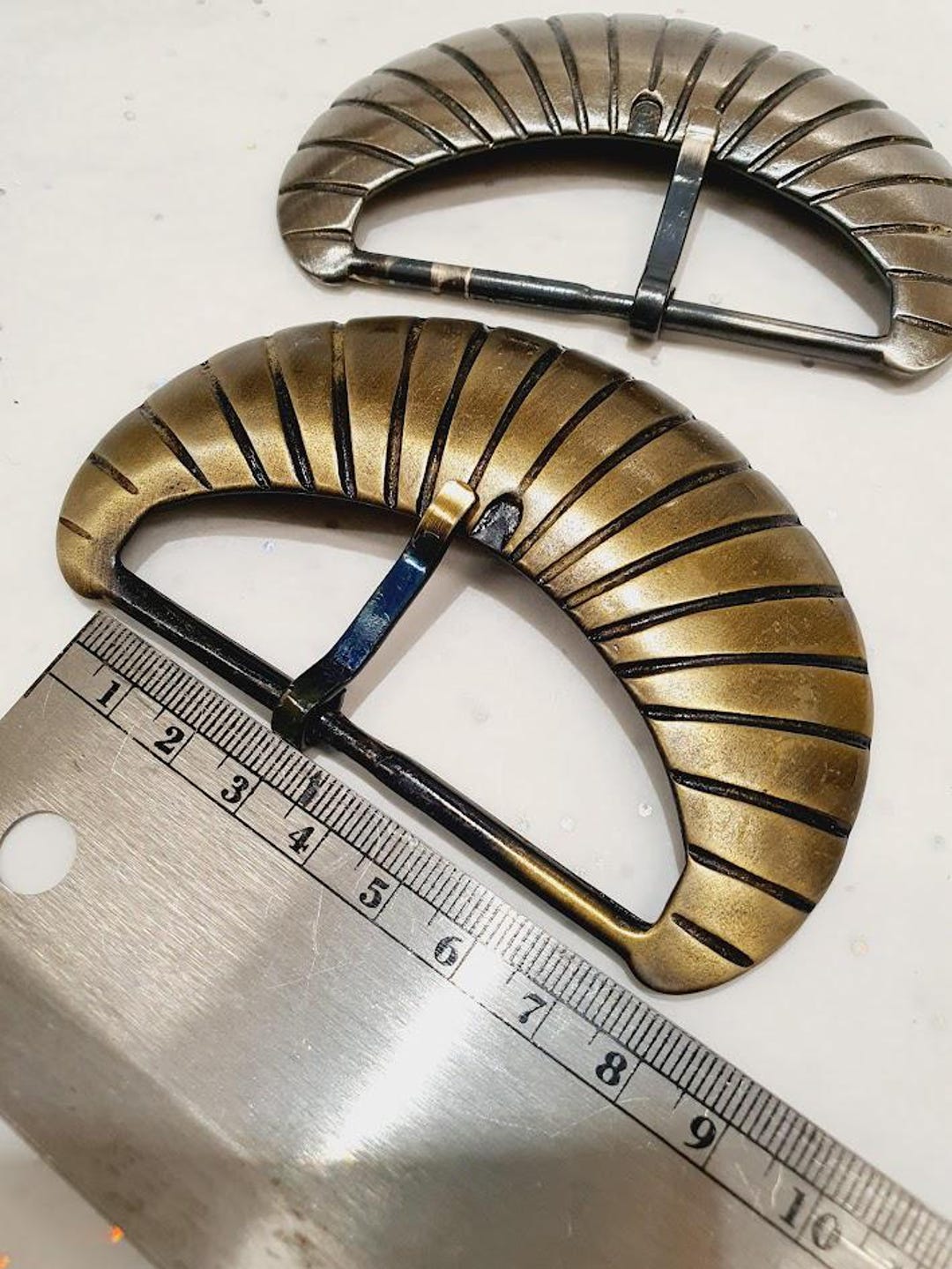 Vintage Retro 1980s Wide Belt Buckle DIY Belt Buckle Silver or Gold - Etsy