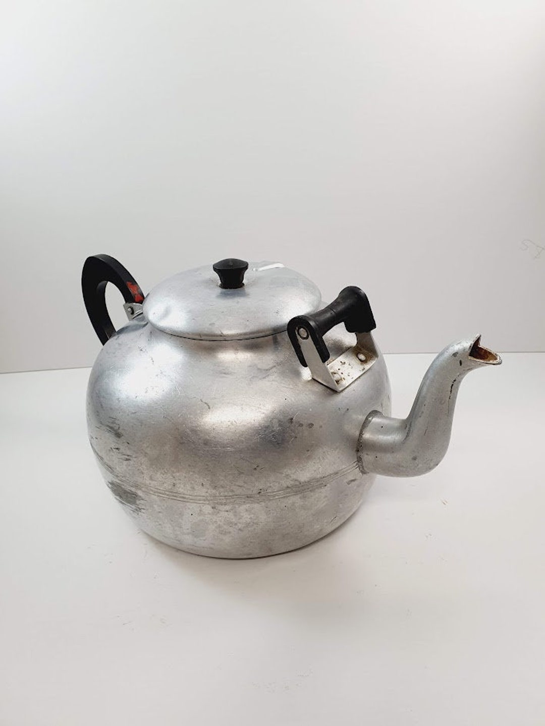 Giant Vintage Retro Tuck Shop Tea Pot Made in England Engraved ...