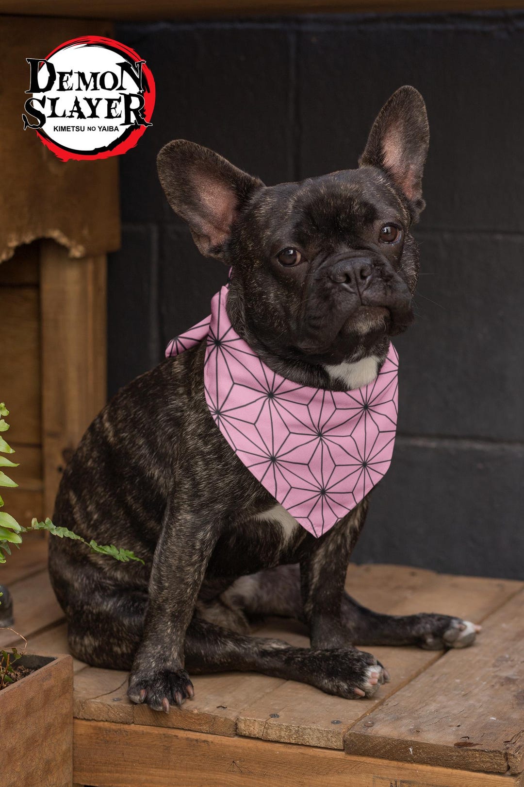 Demon Slayer Pet Bandana nezuko Kamado - Etsy