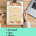 Apples Design Recipe Card: Printable Fall Recipe Page (PDF Download 8 ...