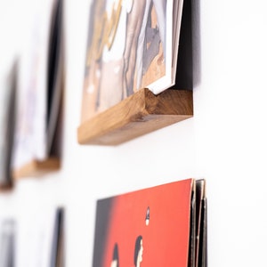 Vinyl Record Solid Wood Display Shelf - Etsy
