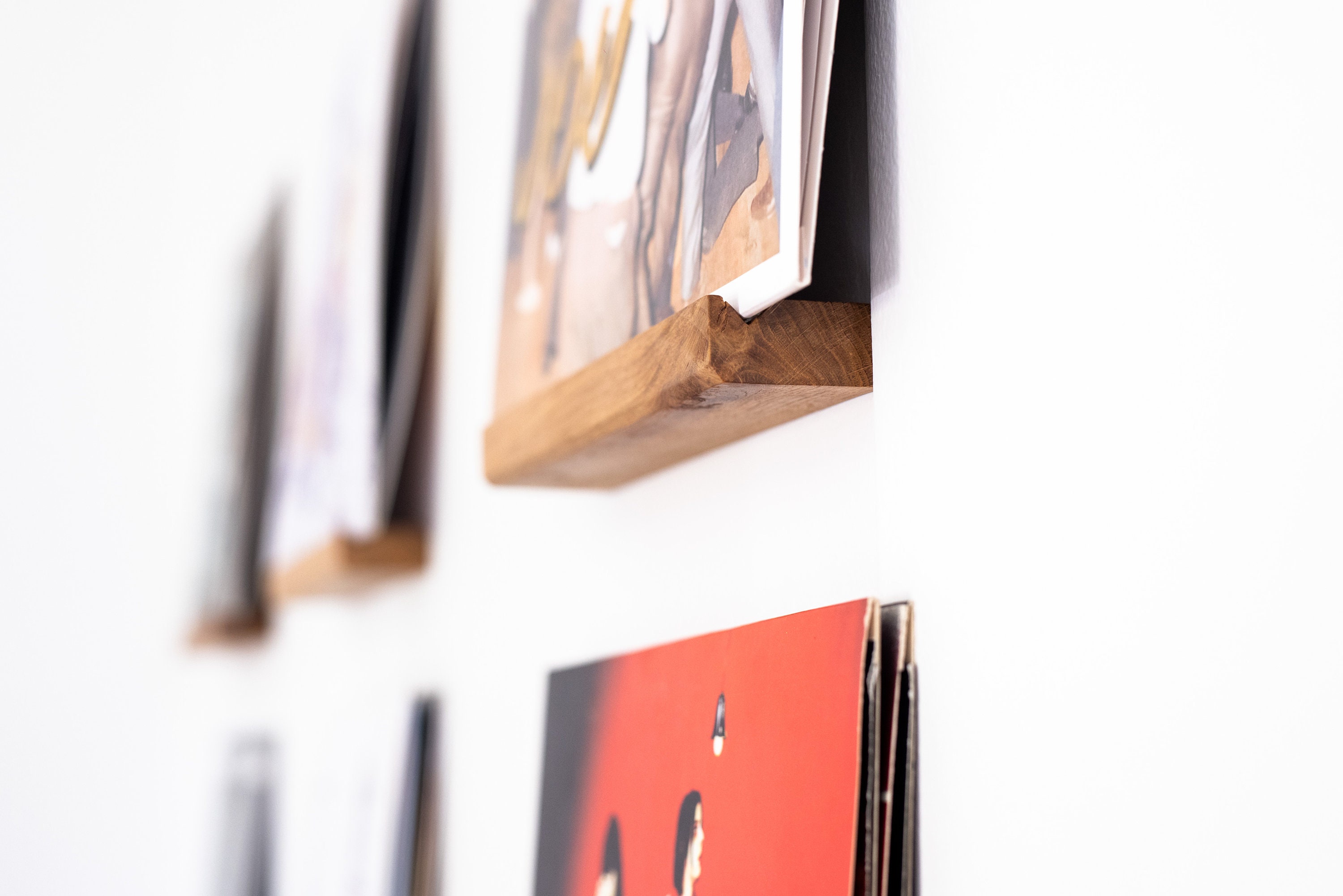 Vinyl Record Solid Wood Display Shelf - Etsy