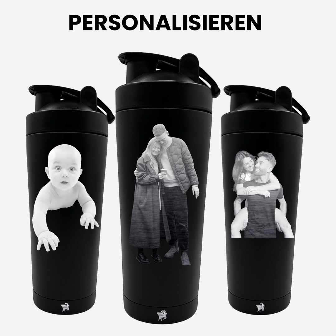 Stainless Steel Shaker Personalize 750ml Laser Engraving Stainbock - Etsy