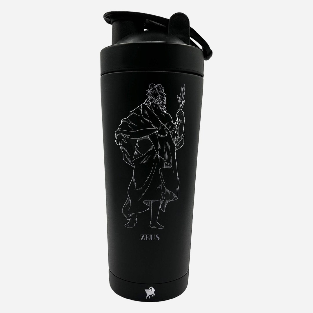 Stainless Steel Shaker God Zeus 750ml Laser Engraving Stainbock - Etsy