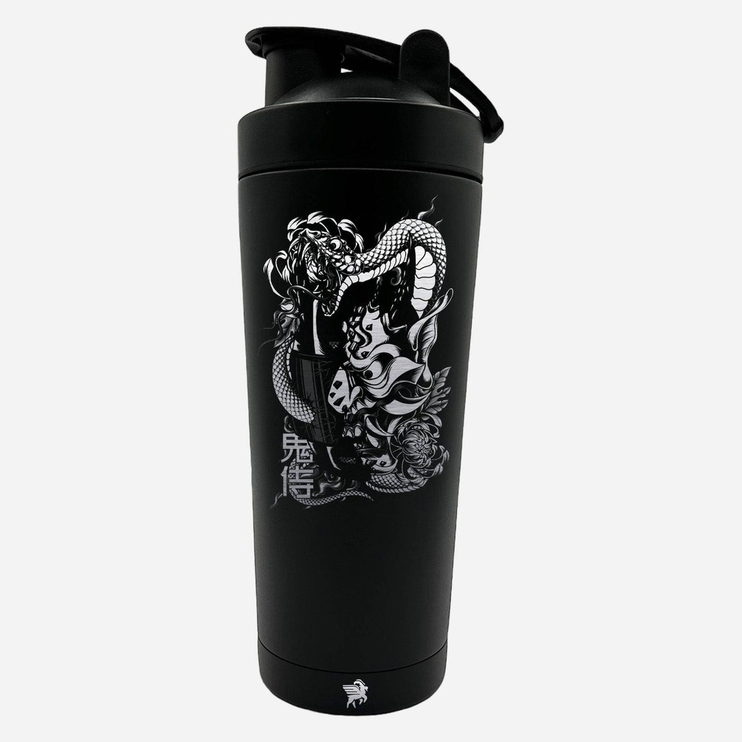 Stainless Steel Shaker Demon Snake 750ml Laser Engraving Stainbock - Etsy