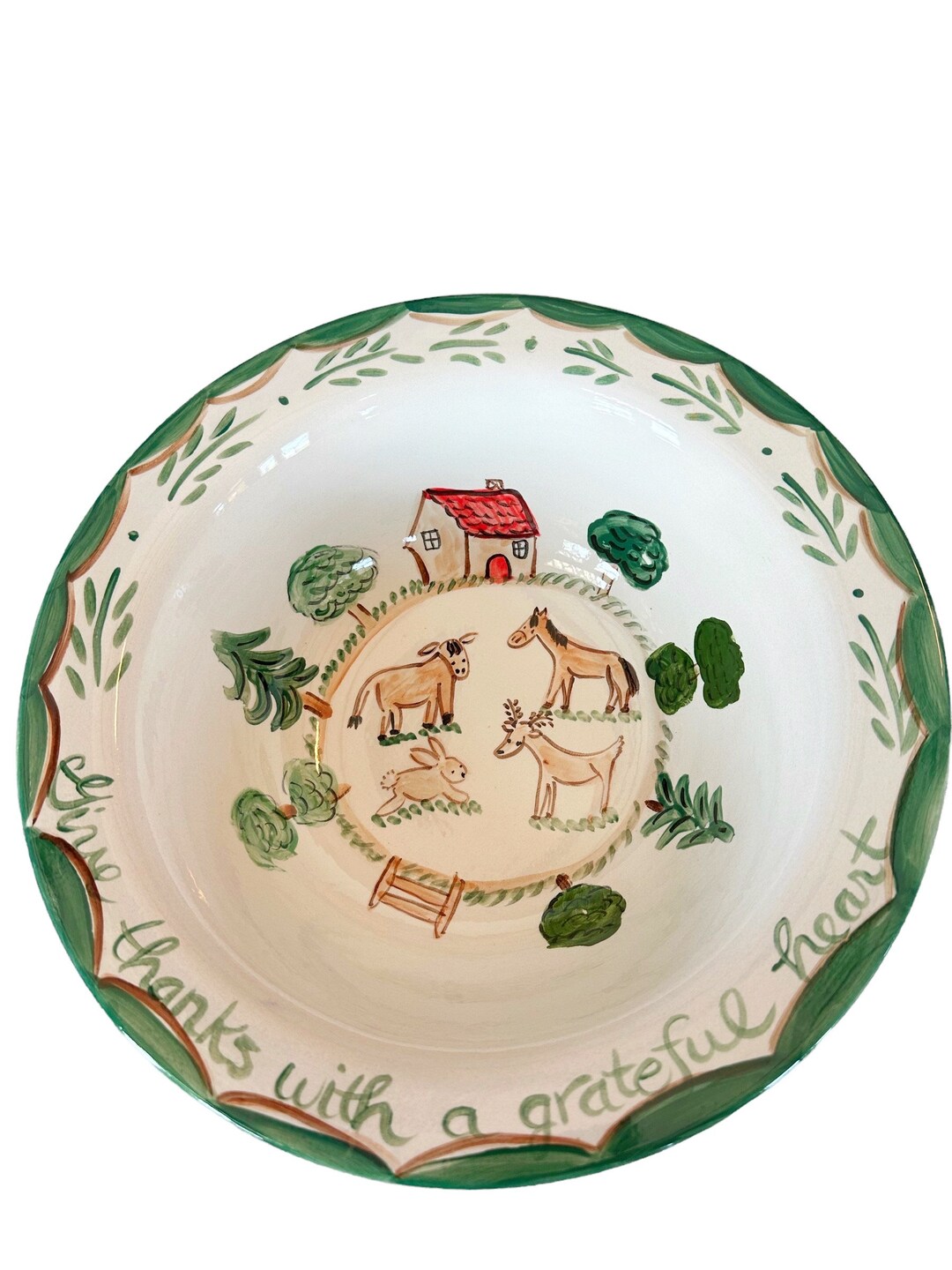 Large Ceramic Custom Bowl,personalized Bowl, Perfect Wedding Gift ...