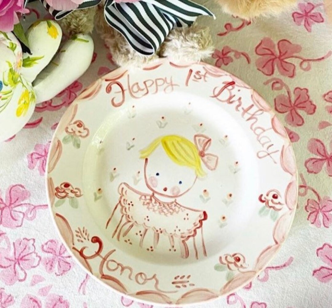 Small Children's Plate,personalized Plate,custom Children's Plate - Etsy
