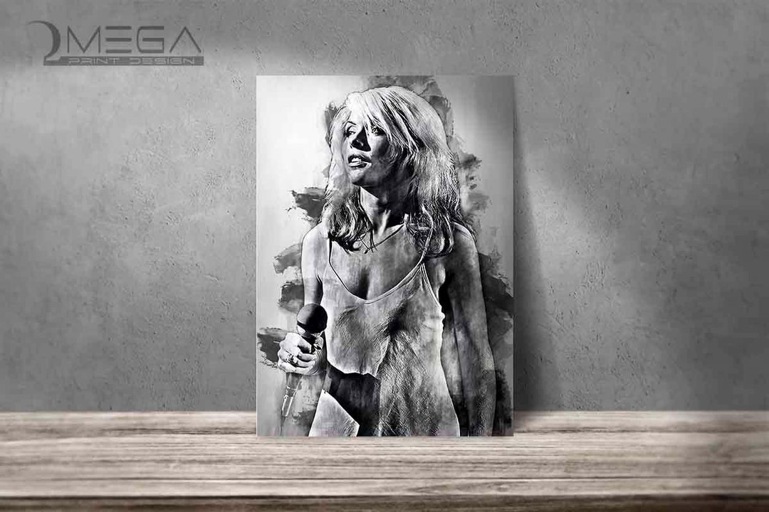 Debbie Harry Poster Debbie Harry Canvas Print, Art Print, Wall Art, Man ...