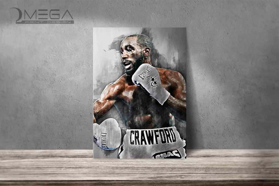 Terence Crawford Poster Terence Crawford Canvas Print, Art Print, Wall ...